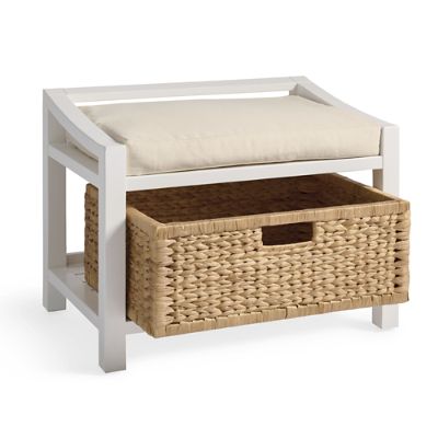 Finn Bathroom Storage Stool | Grandin Road