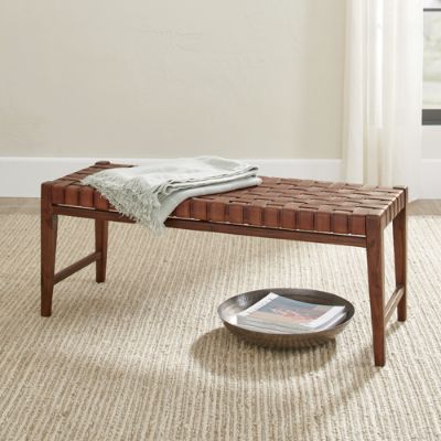 Augusto Woven Bench | Grandin Road