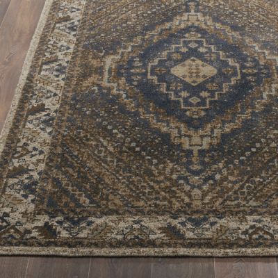 James Hand Tufted Wool-Jute Rug | Grandin Road