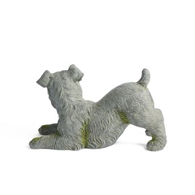Playful Schnauzer Garden Statue | Grandin Road
