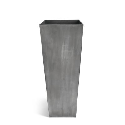 Stainless Steel Tapered Planter | Grandin Road