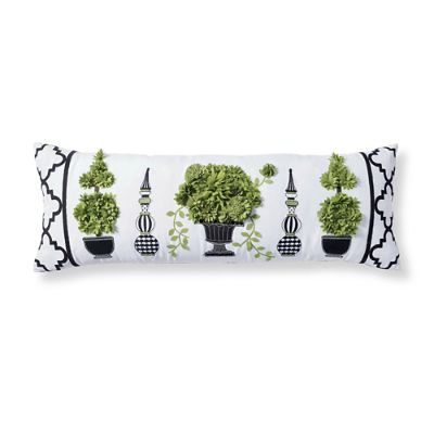 Topiary Grand Lumbar Pillow | Grandin Road