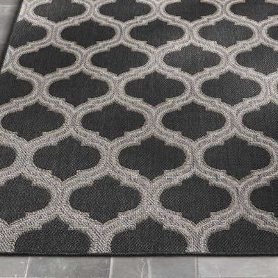 Hypnos Quatrefoil Outdoor Rug | Grandin Road