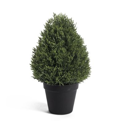 Cedar Pine Mini Cone Topiary | Grandin Road