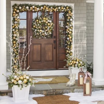 Pre-lit Twigs, Set of Five | Grandin Road