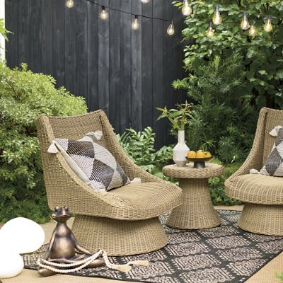 Outdoor Illuminated Rock | Grandin Road