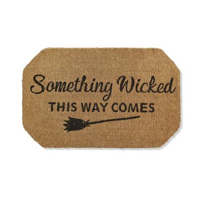 Something Wicked Coir Door Mat | Grandin Road