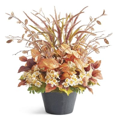 Feathery Fall Mix Urn Filler | Grandin Road