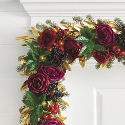 Fancy Flora Garland | Grandin Road