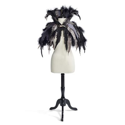 Gothic Feather Cape | Grandin Road