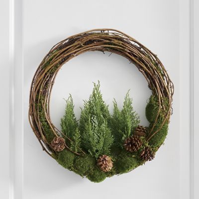 Christmas Scene Wreath | Grandin Road