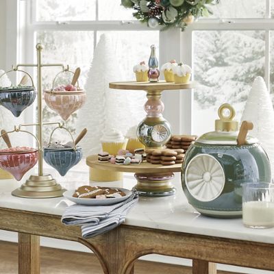 Vintage Ornament Tiered Server | Grandin Road