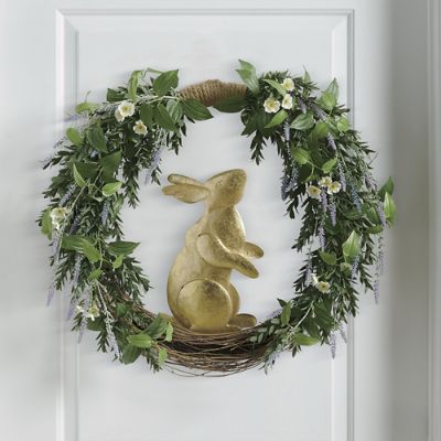 Sweet Rabbit Wreath | Grandin Road