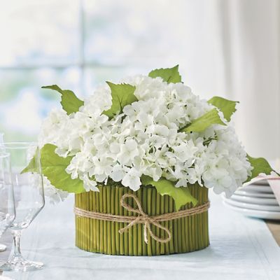 White Hydrangea Arrangement | Grandin Road