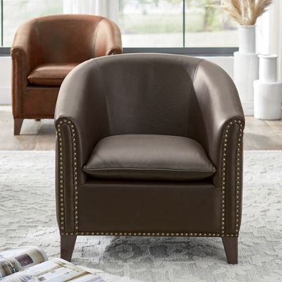 Augusto Roll Arm Chair | Grandin Road