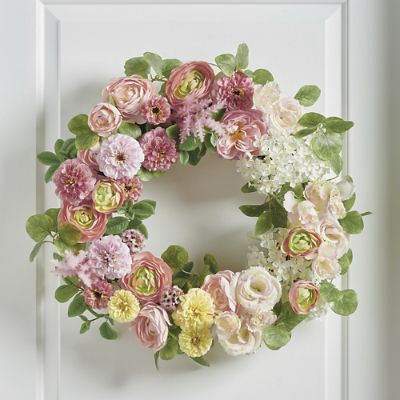 Zestful Spring Wreath | Grandin Road