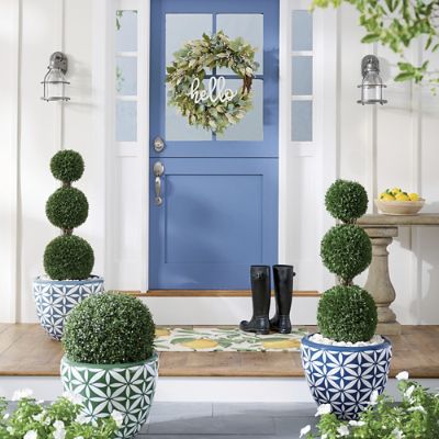 Hello Message Wreath | Grandin Road