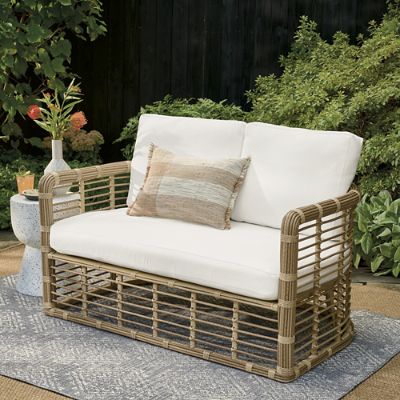 Westport Loveseat with Cushions | Grandin Road