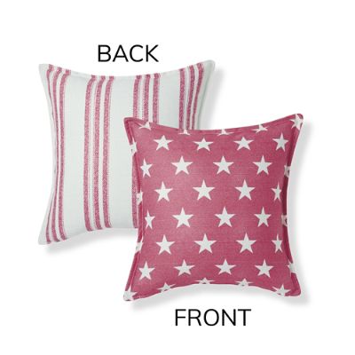 Washed Patriotic Outdoor Pillow | Grandin Road
