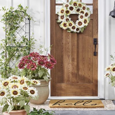 Damask Layering Door Mat | Grandin Road