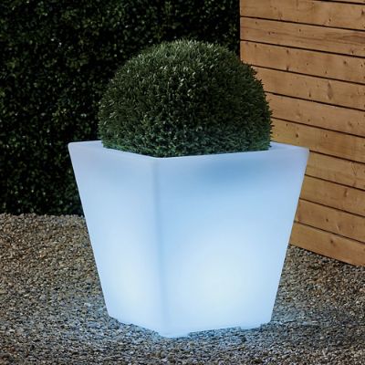 Outdoor Illuminated Planter | Grandin Road