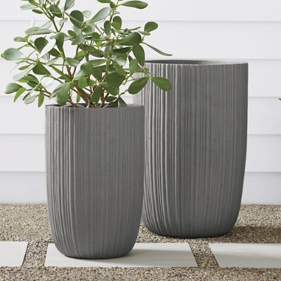Crete Tall Planter | Grandin Road