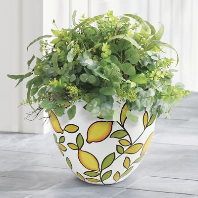 Lemon Vine Pot Planter | Grandin Road