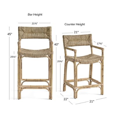Kota Bar & Counter Stool | Grandin Road