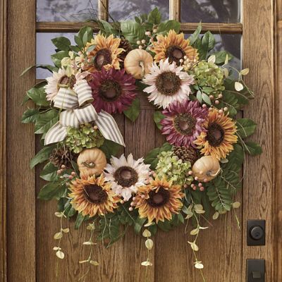 Hutchinson Harvest Wreath | Grandin Road