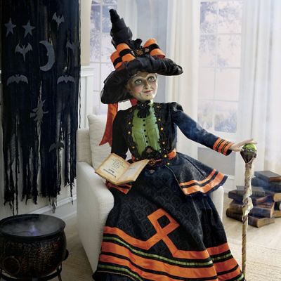 Katherine's Collection Lifesize Hilda Witch | Grandin Road