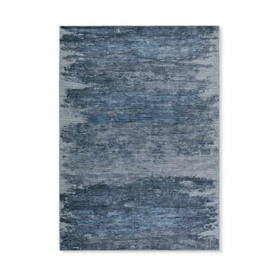 Baxter Abstract Stripe Washable Rug | Grandin Road