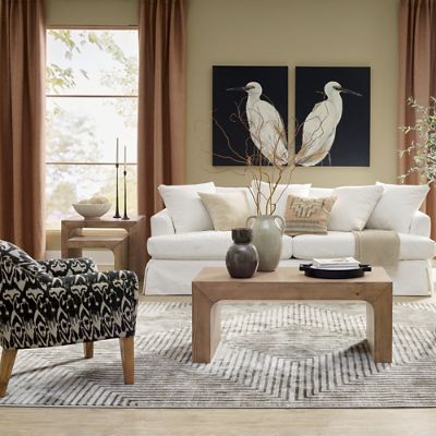 Harlow Geo Performance Rug | Grandin Road