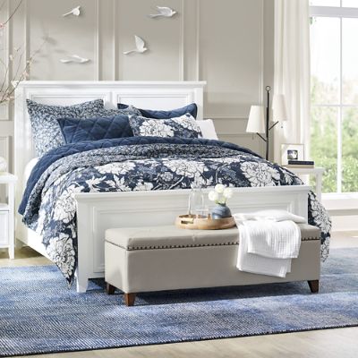 Amelia Floral Cotton Quilt | Grandin Road