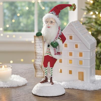 Holly Jolly Santa Figure, List | Grandin Road