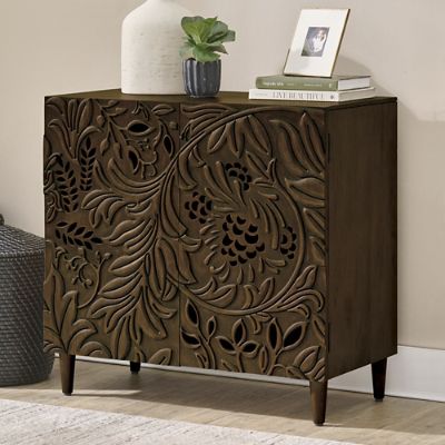 Audrina Carved Cabinet | Grandin Road