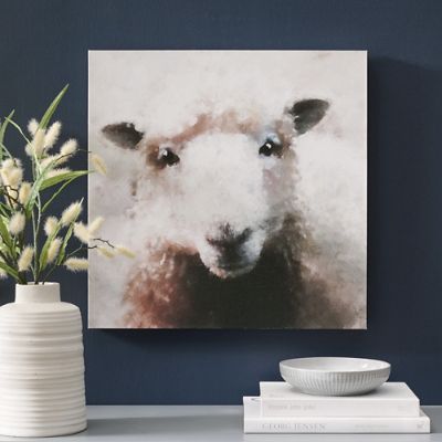 Sweet Spring Sheep Canvas Wall Art | Grandin Road