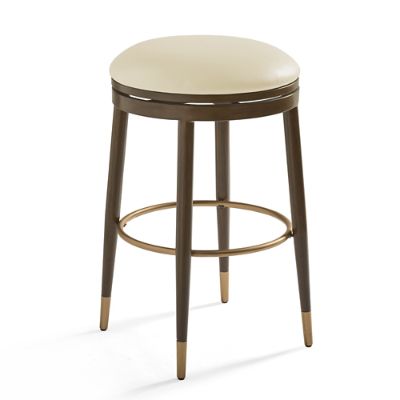 Lyndon Backless Swivel Bar & Counter Stool | Grandin Road