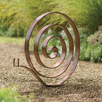 Spiral Snail Sculpture | Grandin Road