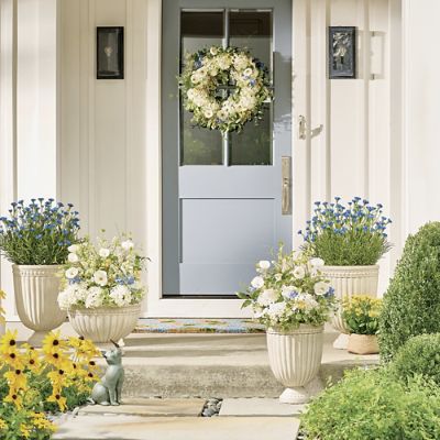 Reese Pedestal Planters | Grandin Road