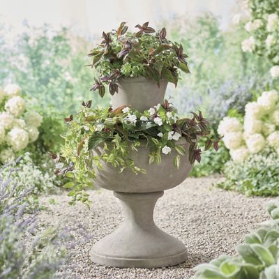 Statement Two Tiered Planter | Grandin Road