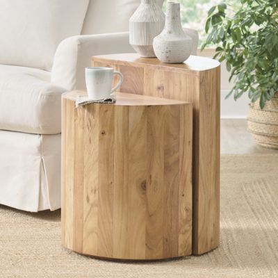 Abbott Side Tables, Set of Two, 20" | Grandin Road