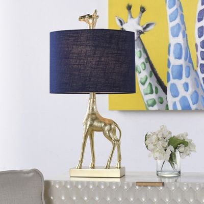 Gold Giraffe Table Lamp | Grandin Road