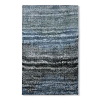 Baxter Abstract Stripe Washable Rug | Grandin Road