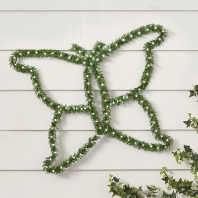 Pre-lit Greenery Dragonfly | Grandin Road