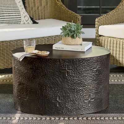 Polly Iron Coffee Table | Grandin Road