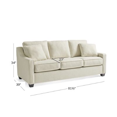 Addison Upholstered Queen Sofa Bed | Grandin Road