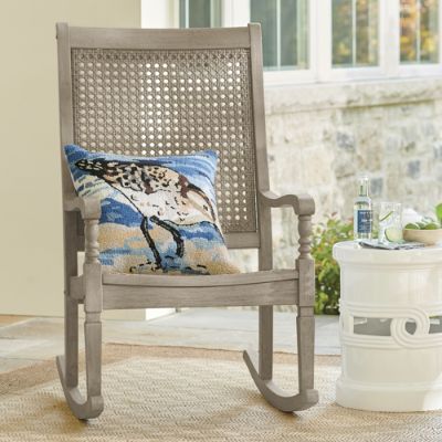 Nantucket Cane Rocking Chair | Grandin Road