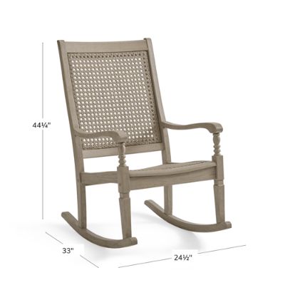 Nantucket Cane Rocking Chair | Grandin Road