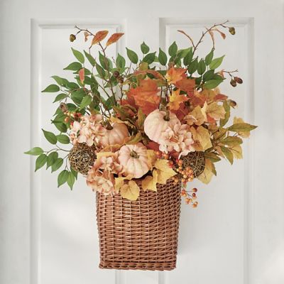 Harvest Basket Door Hanger | Grandin Road