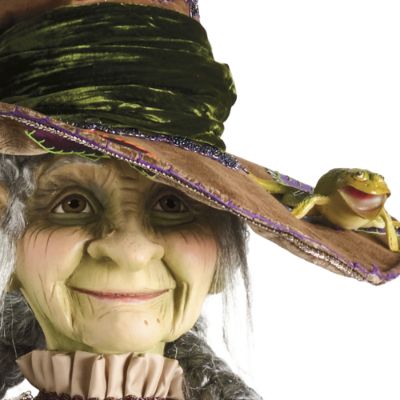 Katherine's Collection Lifesize Gertrude Witch | Grandin Road